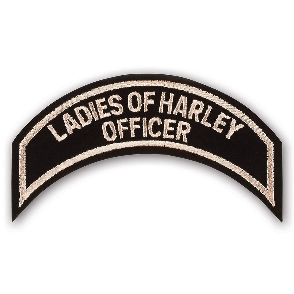 Heritage Tan Ladies of Harley Officer Patch | Norscot HOG Store