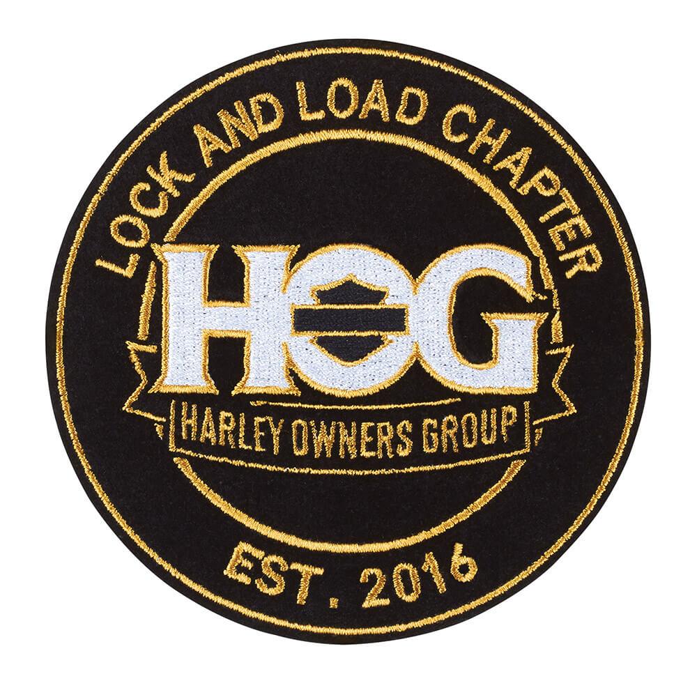H.O.G. Icon Logo Chapter Patch | Norscot HOG Store