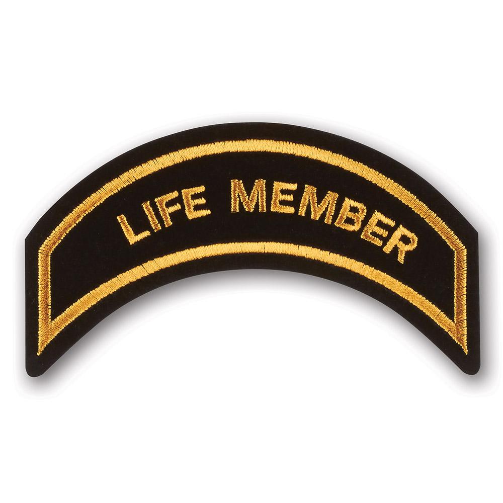 Small Life Member Patch | Norscot HOG Store