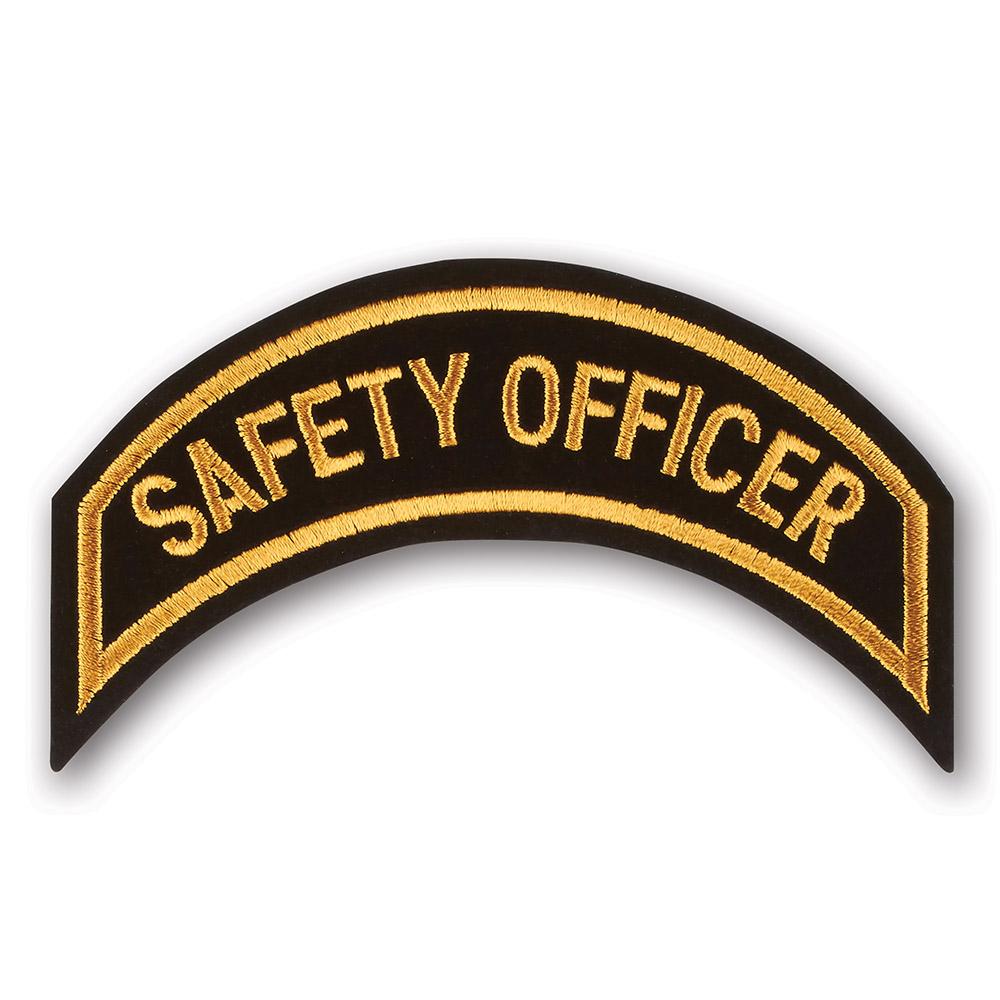 Gold Safety Officer Patch | Norscot HOG Store