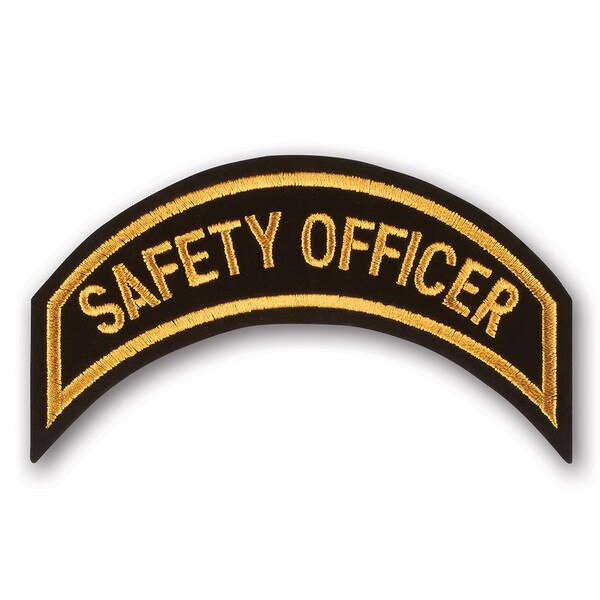 Gold Safety Officer Patch | Norscot HOG Store