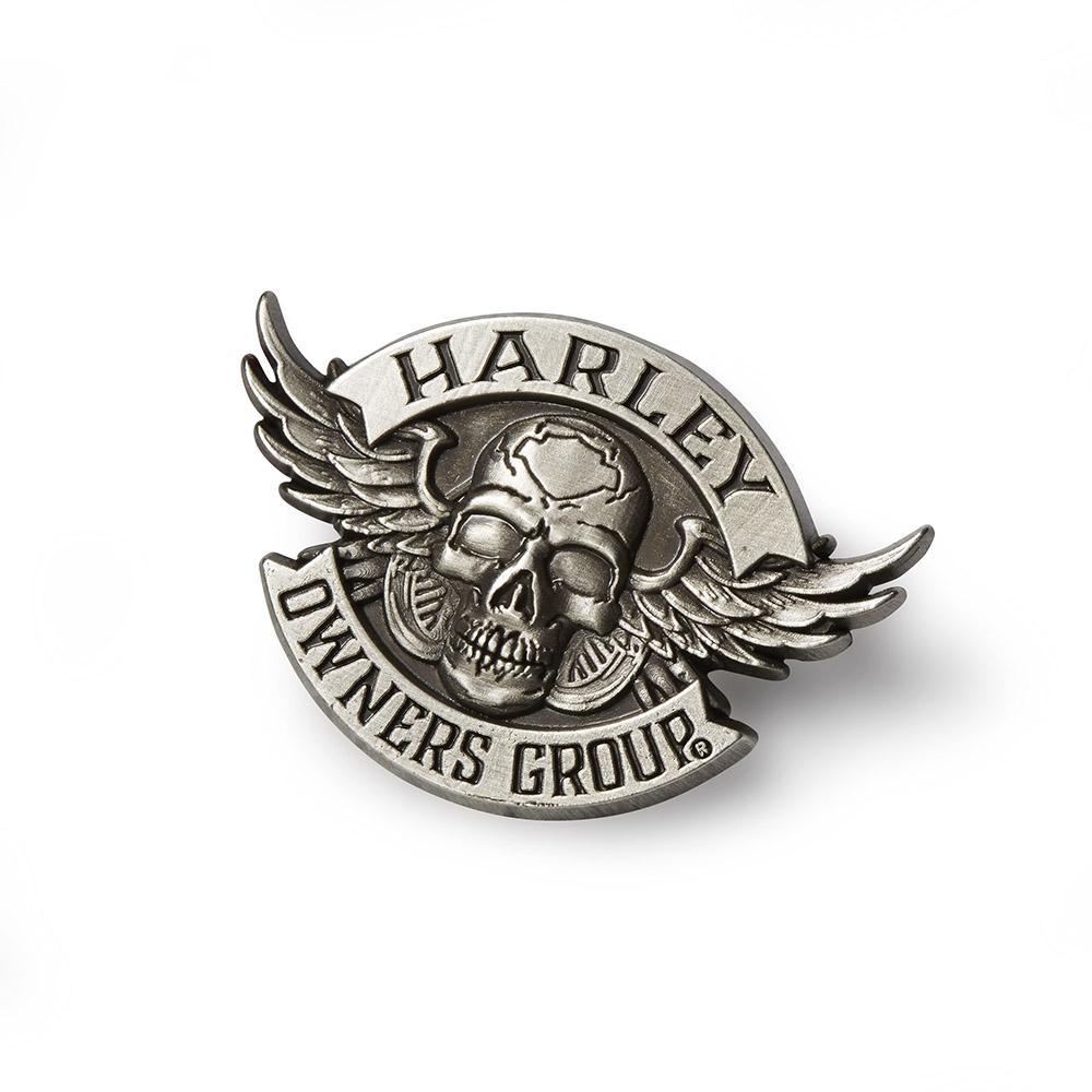 Winged Skull Pin | Norscot HOG Store
