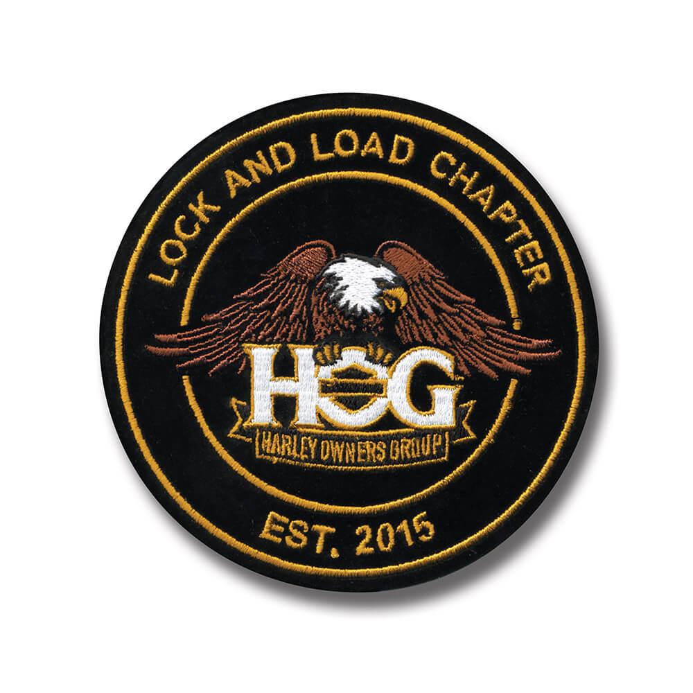 Eagle Logo Chapter Patch | Norscot HOG Store