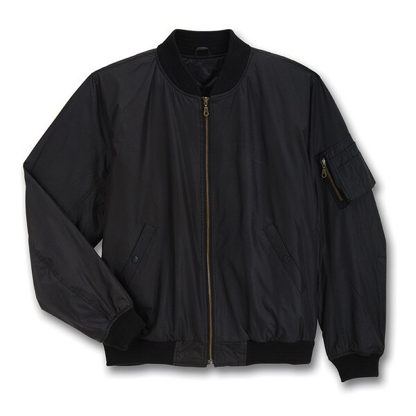 Black Chapter Name Aviator Jacket with Silver H.O.G. Eagle Logo ...