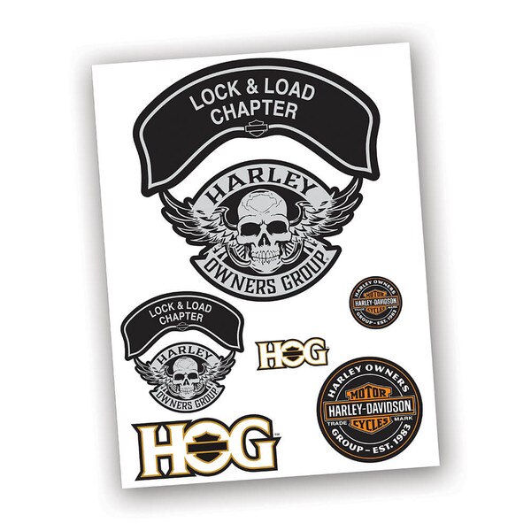 Chapter Decal Sheet | Norscot HOG Store