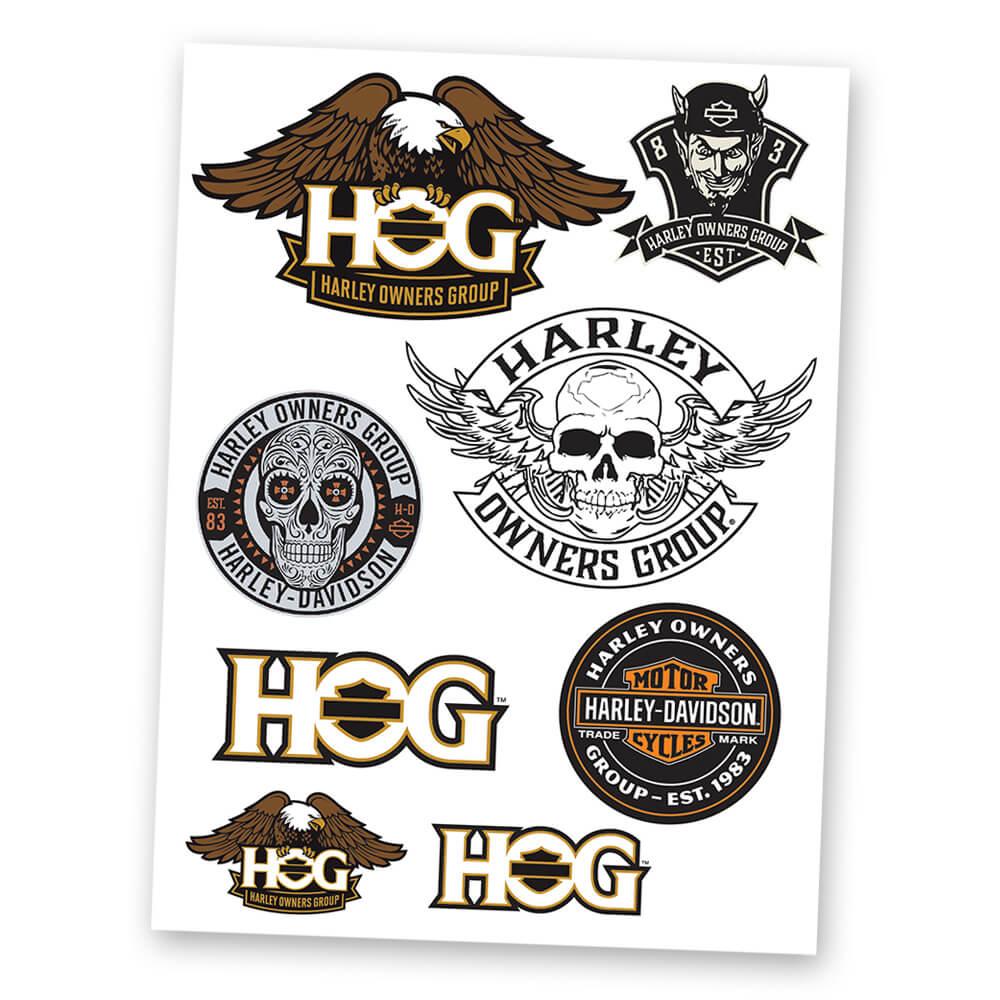 H.O.G. Decal Sheet | Norscot HOG Store