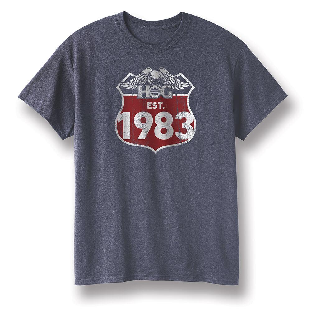EST. 1983 Badge T-Shirt | Norscot HOG Store