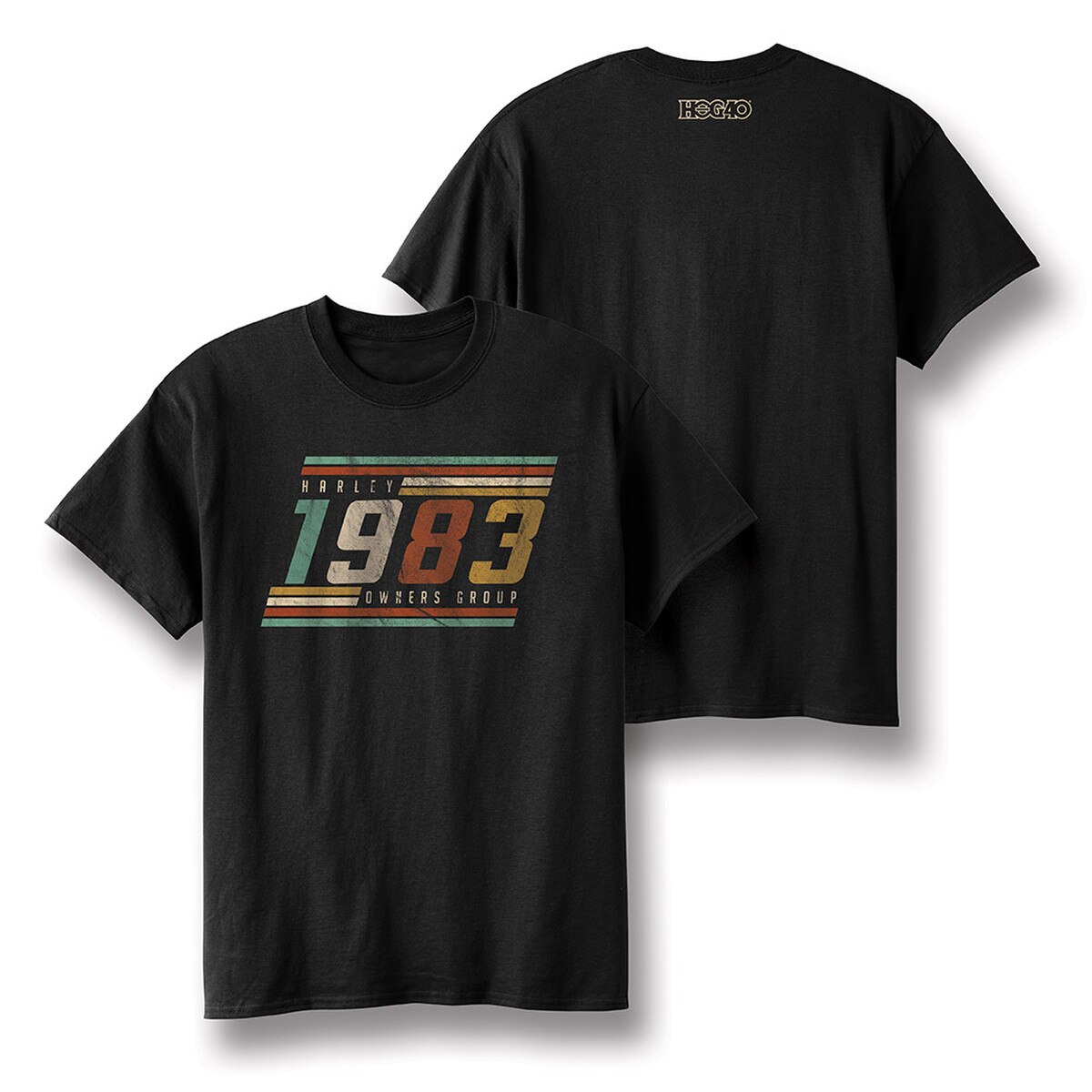 Black Retro 1983 T-Shirt | Norscot HOG Store