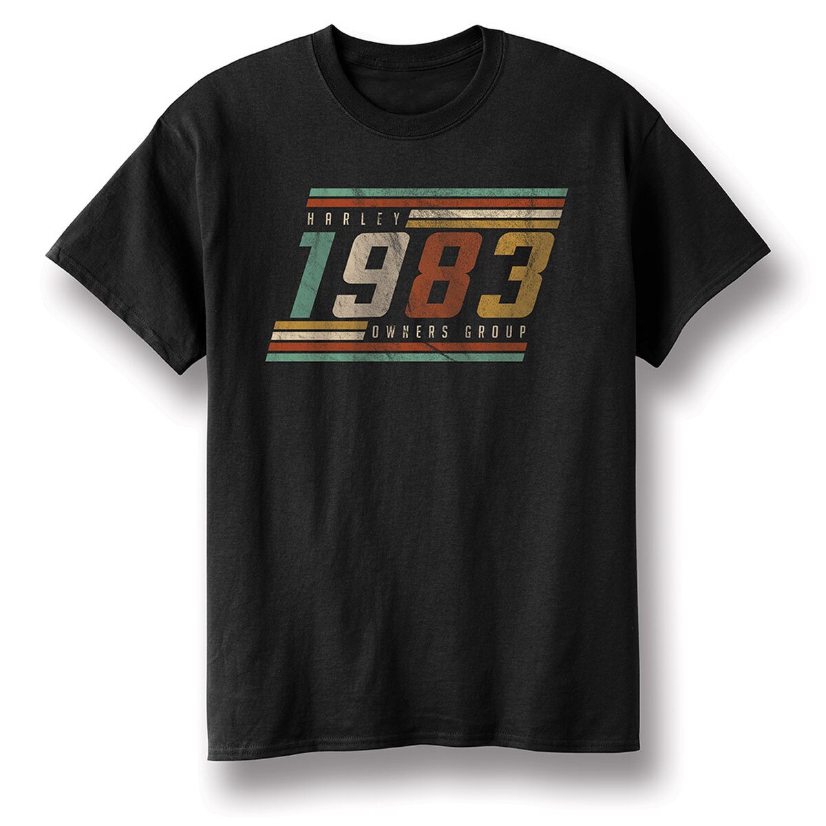 Black Retro 1983 T-Shirt | Norscot HOG Store