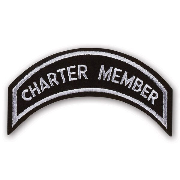 Silver Charter Member Patch | Norscot HOG Store